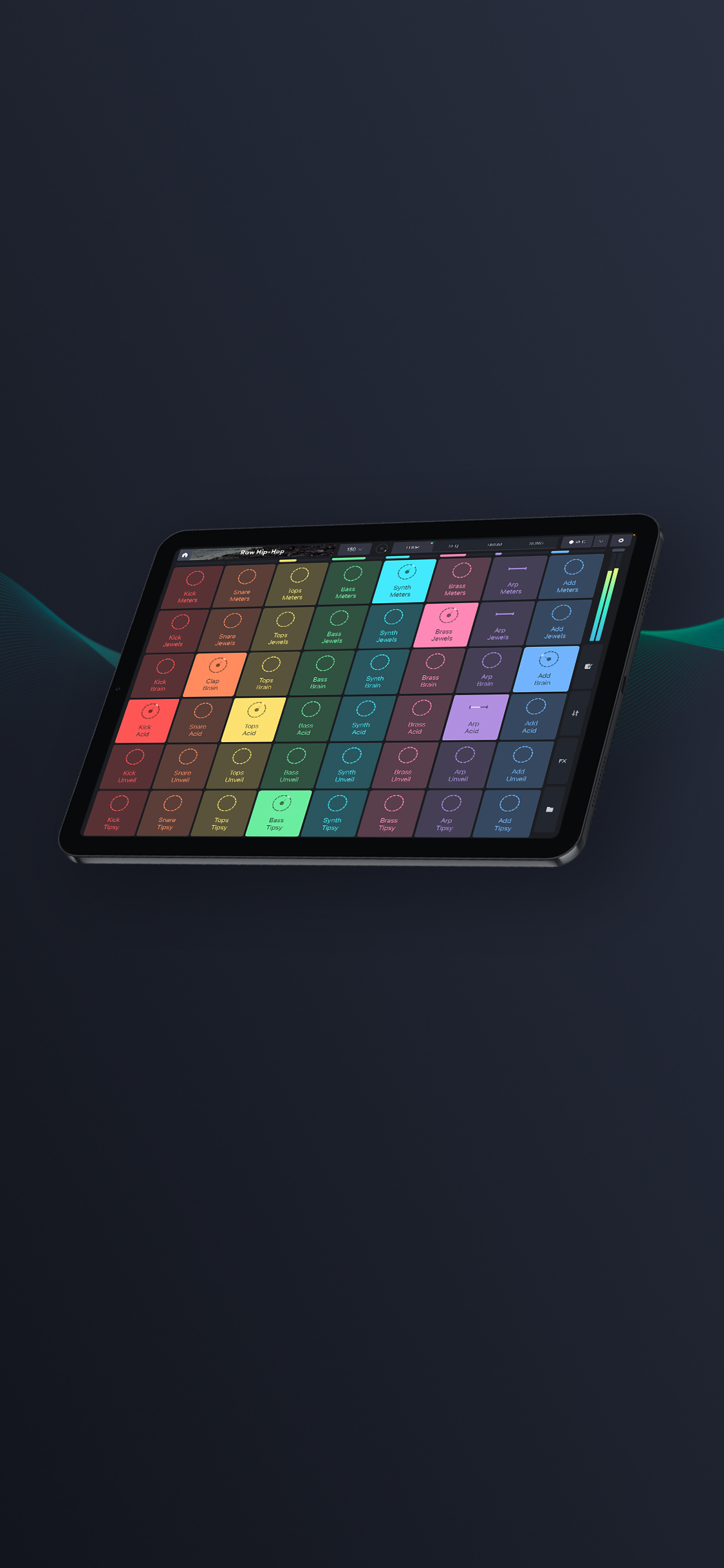 Remixlive music creation app for iOS, Mac & Android